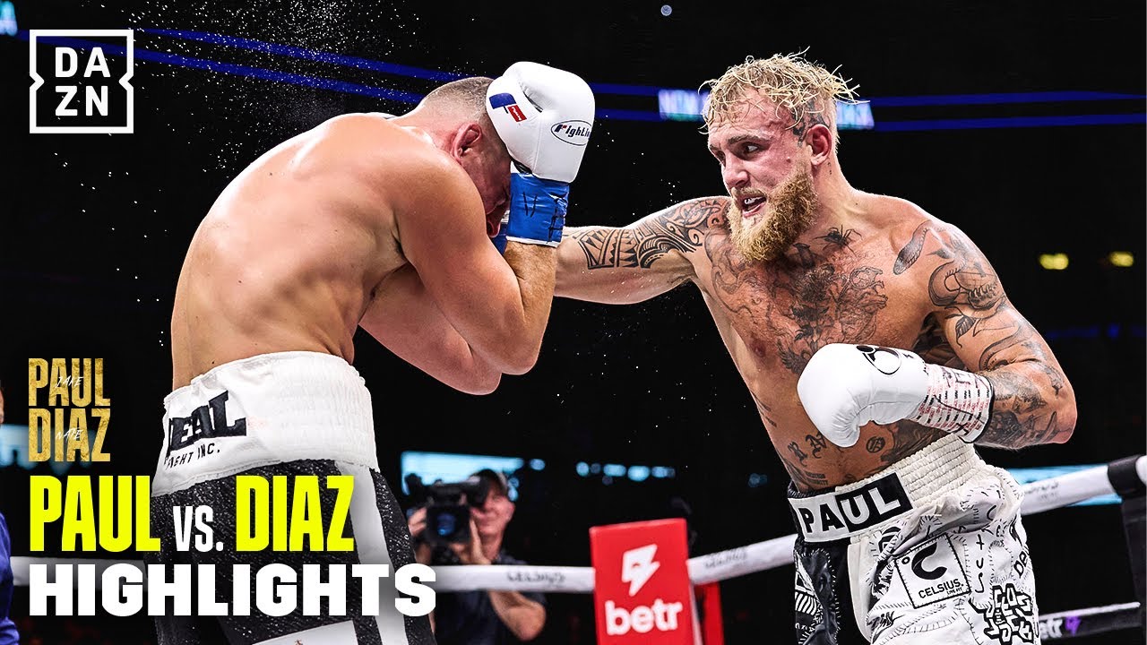 Jake Paul Defeats Nate Diaz in Boxing Showdown: Full Fight Recap