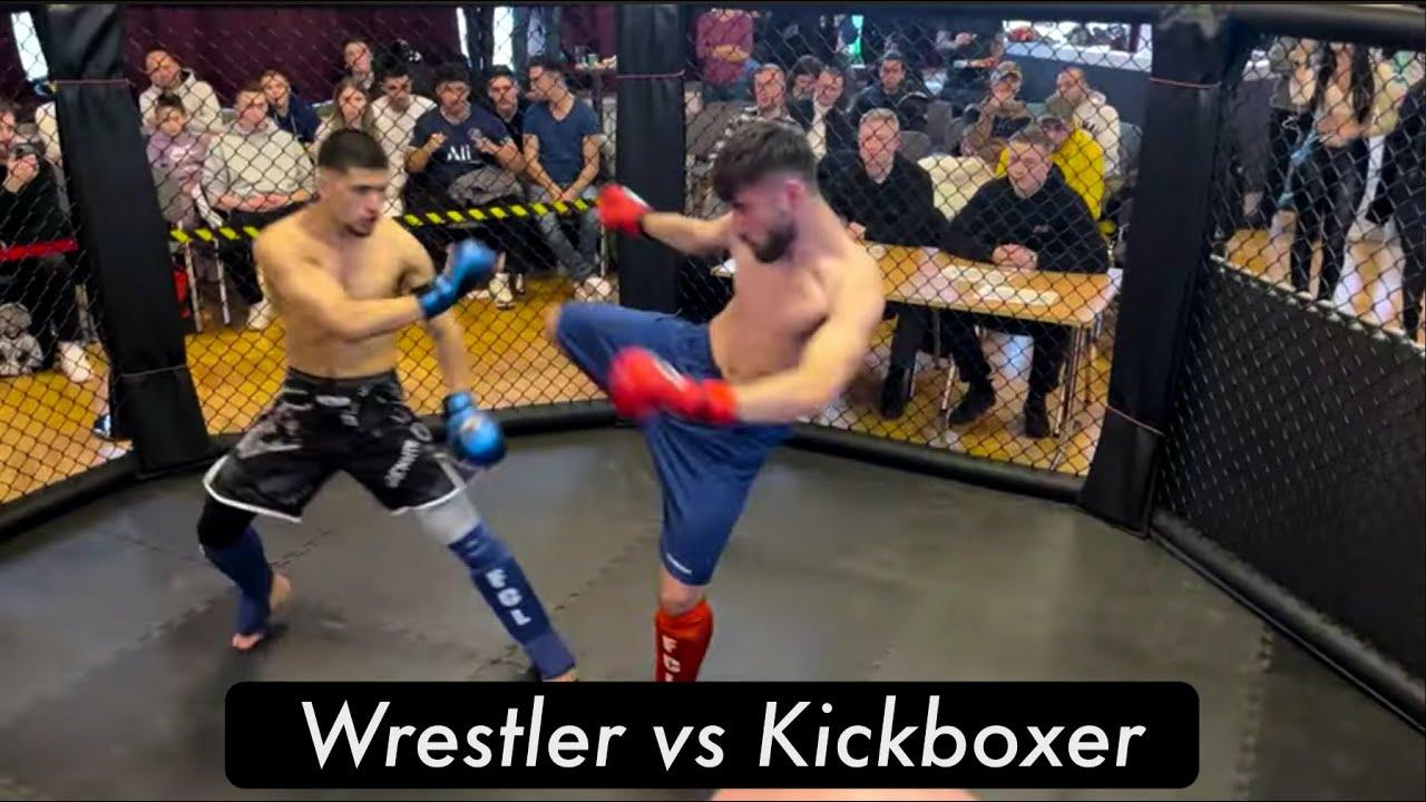 Olympic Wrestler Dominates Kickboxer in MMA Debut