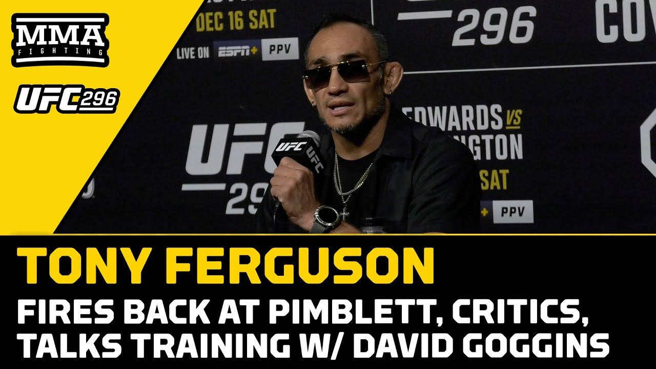 Tony Ferguson Looks To End Losing Streak At Ufc 296